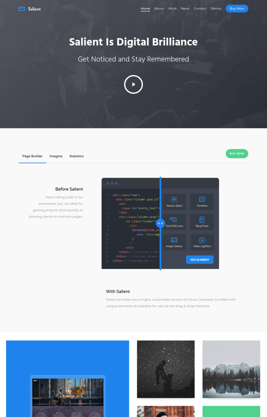 salient-theme-wordpress-portfolio - WPTheme