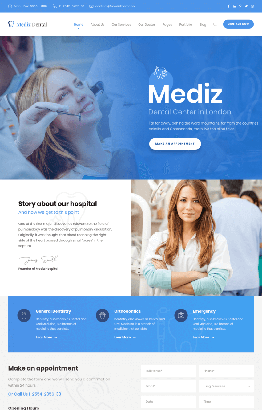 mediz-theme-wordpress-sante - WPTheme