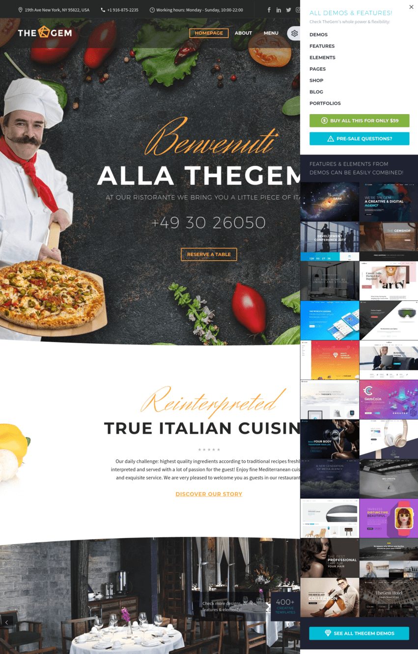 thegem-theme-wordpress-restaurant - WPTheme